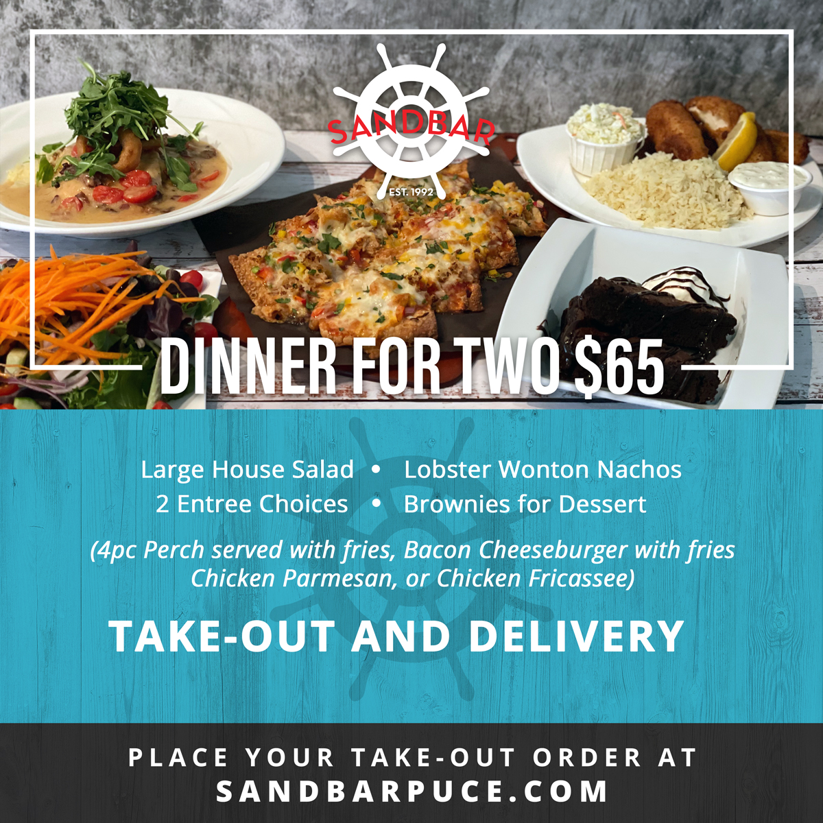 Events & Promotions – Sandbar Waterfront Grill